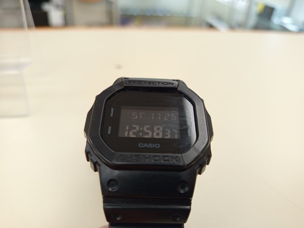 Наручные часы CASIO, черный,Б\У,Уценка.