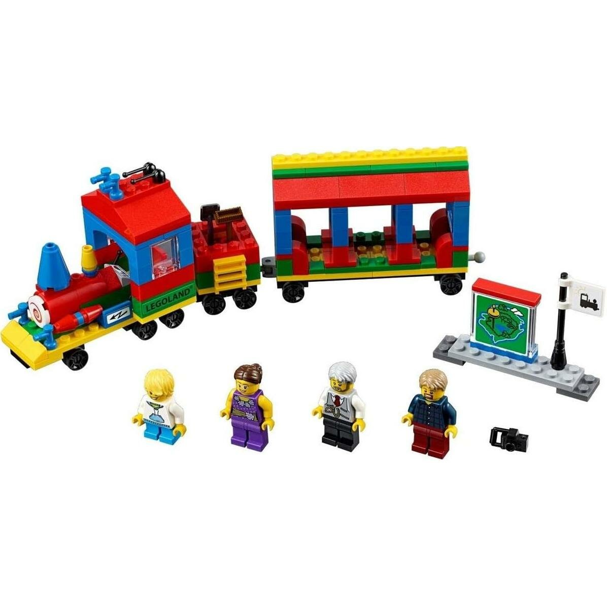 Конструктор LEGO Поезд для парка развлечений, 210 деталей, 40166