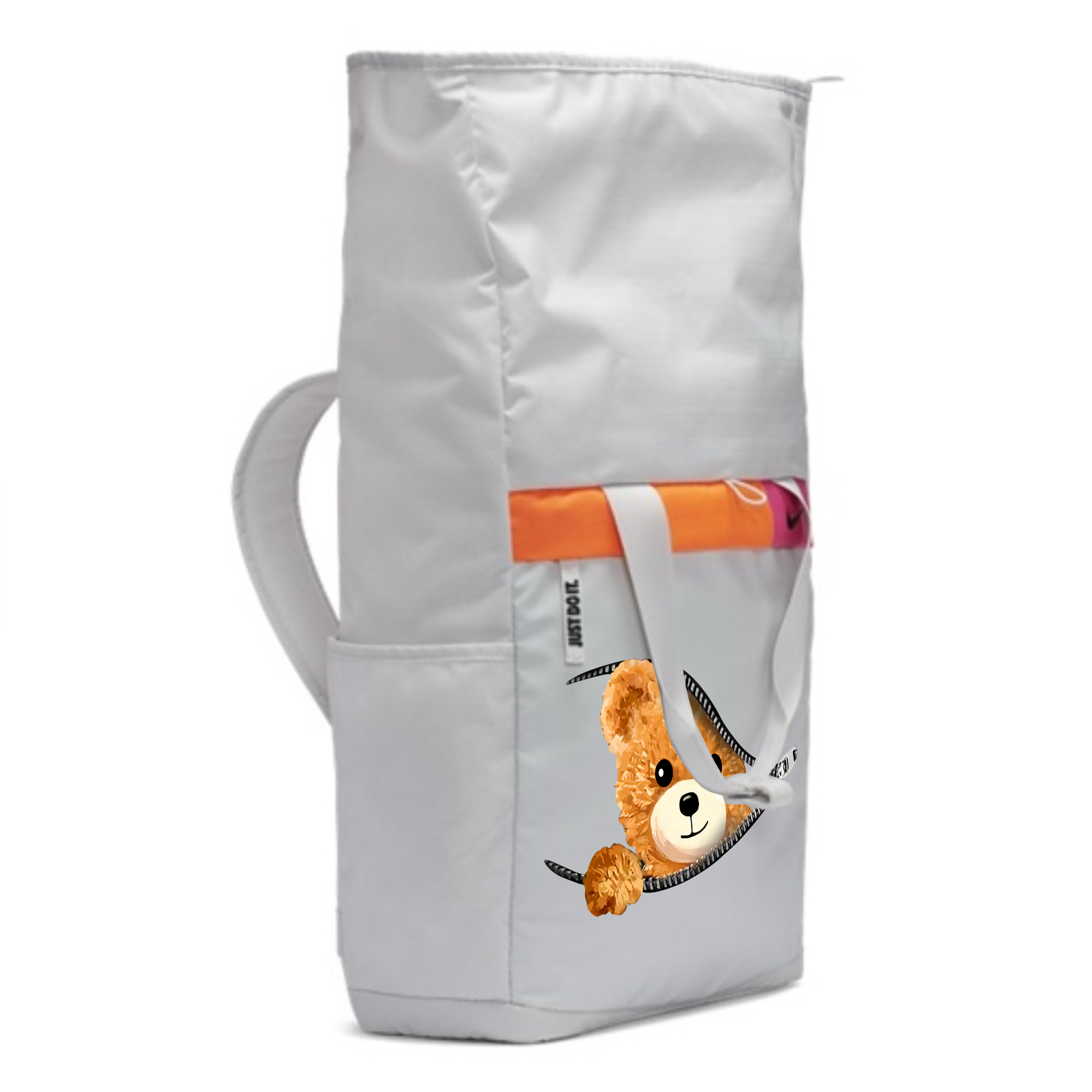 Рюкзак унисекс Nike Fabric Backpack, Light Silver Gray