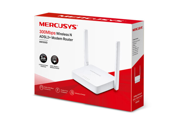 Wi-Fi Роутер Mercusys MW300D — фото 1
