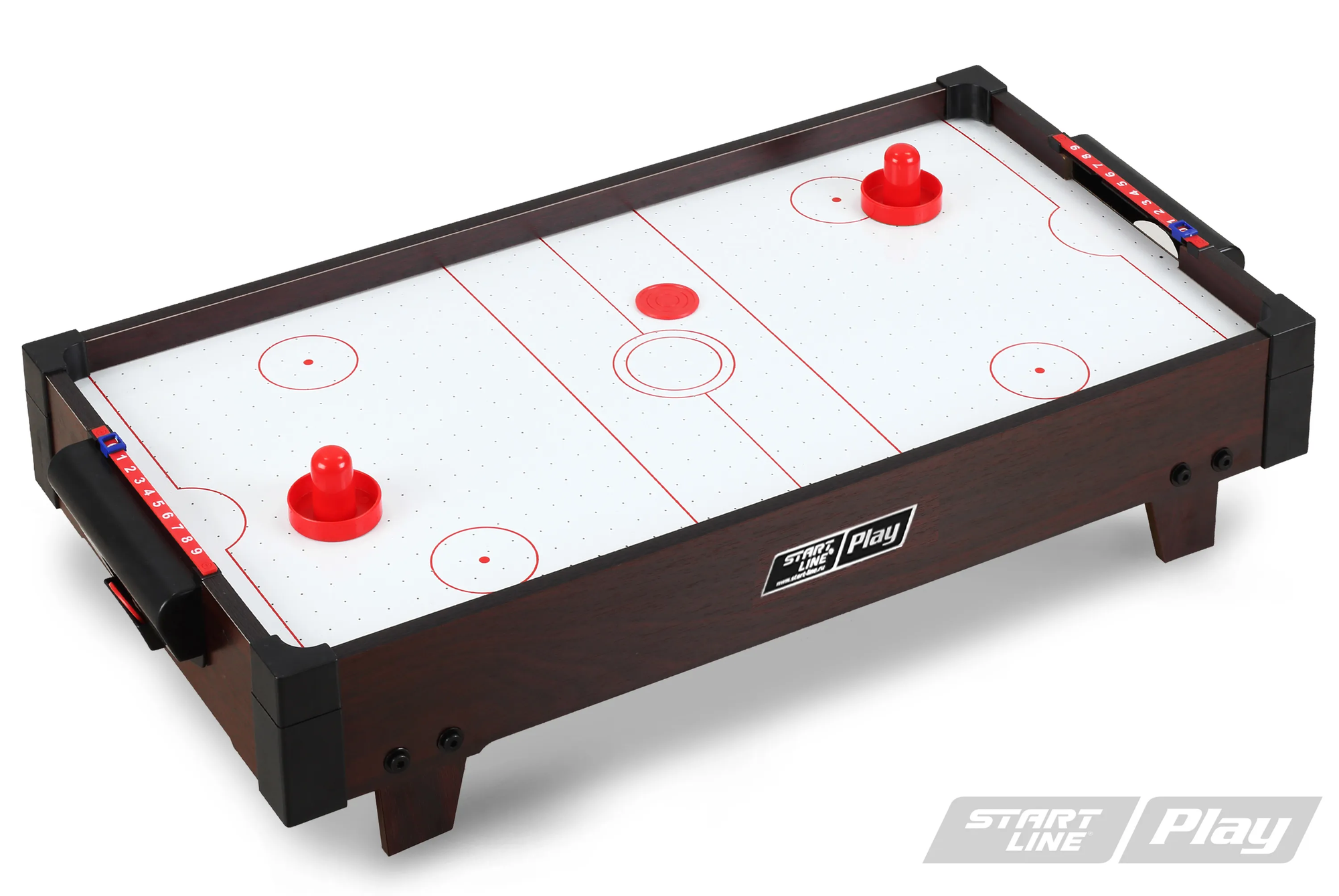 Настольный аэрохоккей ICE CITY Start Line SLP-AH-2FT-IC, игровое поле 67×34 см