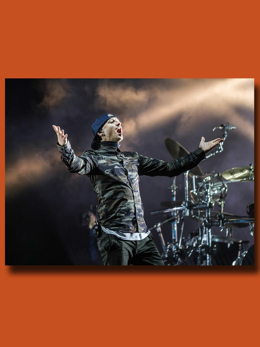 Постер Linkin park - 30х40см, Плакат Линкин парк, арт.3