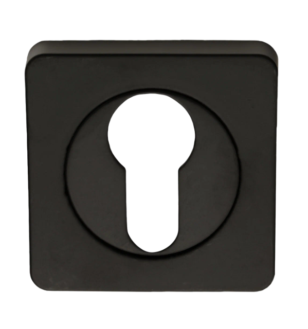 Накладка под евроцилиндр BUSSARE BASIC BC-B0-30 BLACK, черная