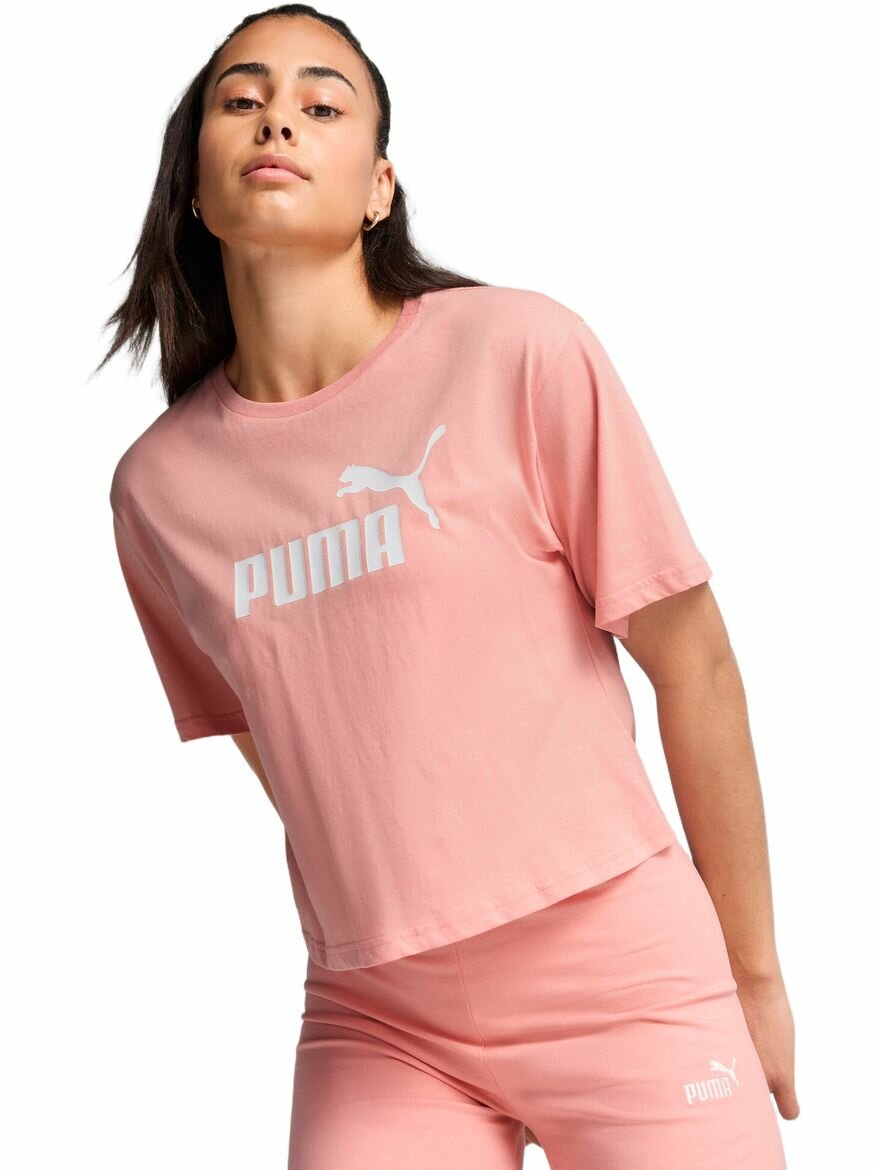 Футболка спортивная ESS Cropped No. 1 Logo Relaxed Tee