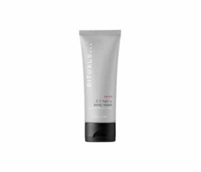 Shower Gel Rituals Sport Travel - 2-in-1 Shower Gel Shower Gel Active Charcoal and Mint 70 ml