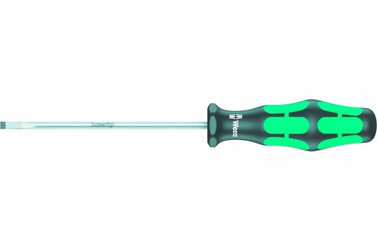 Отвертка шлицевая Wera, 335 SL 0,6 x 3,5 x 100 мм, (арт. WE-008015)