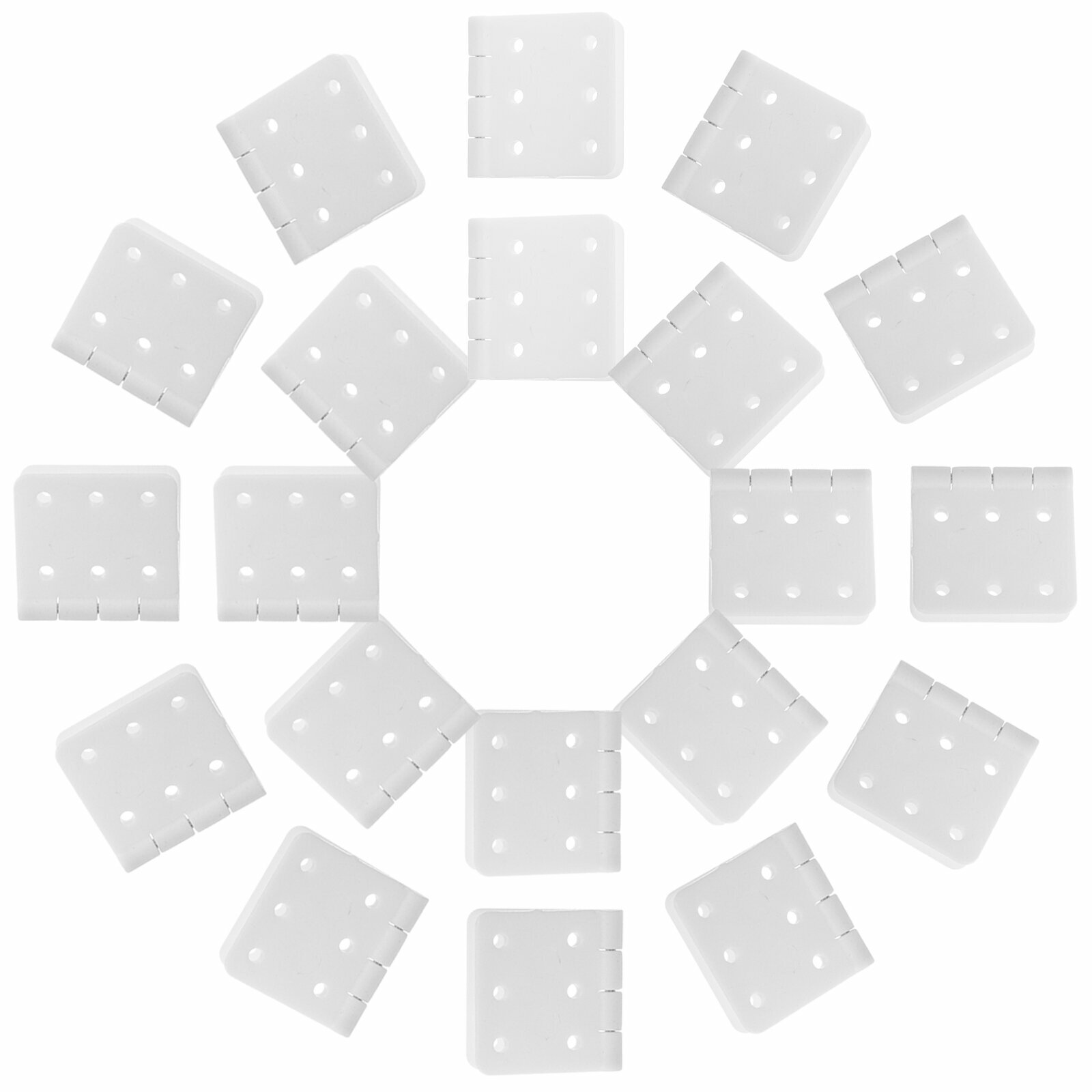 30 шт. нейлоновых петель 16x29 мм с штифтами - нейлоновые петли для крыльев радиоуправляемых самолетов - прочные запасные части для моделей самолетов