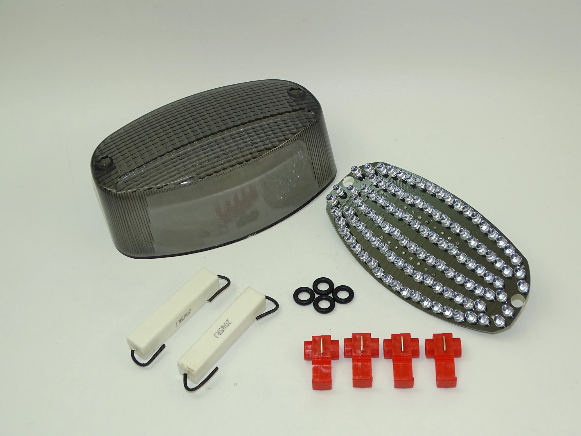 Waase для Yamaha YZF 600 600R 1997 1998 1999 2000 2001 2002 2003 -2007 E-Mark задний фонарь, стоп-сигналы поворота, встроенная светодиодная подсветка