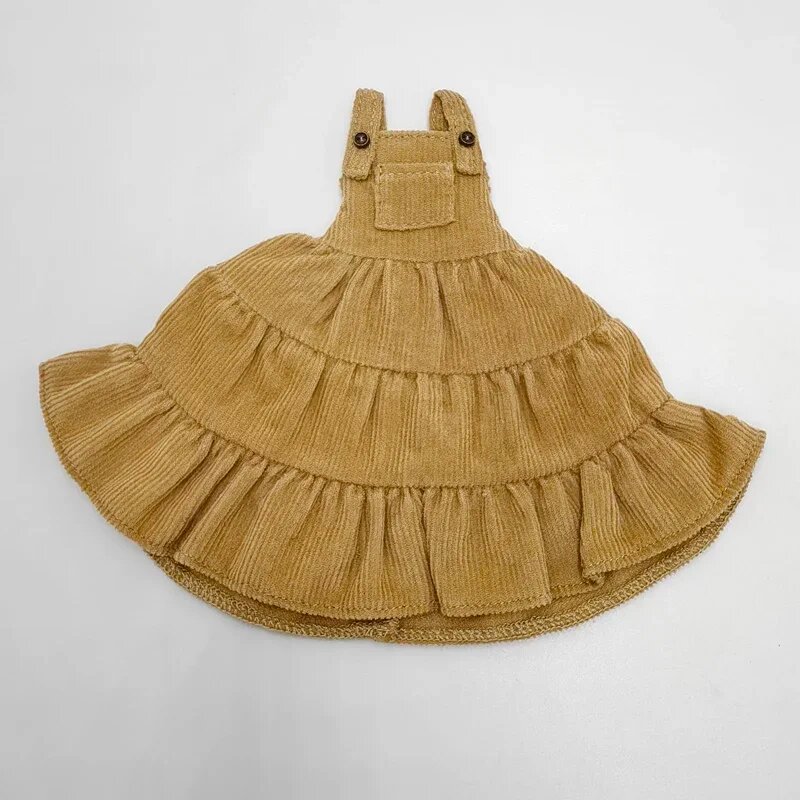 Комплект одежды для куклы Blythe: свитер, джинсы и толстовка K4 Corduroy