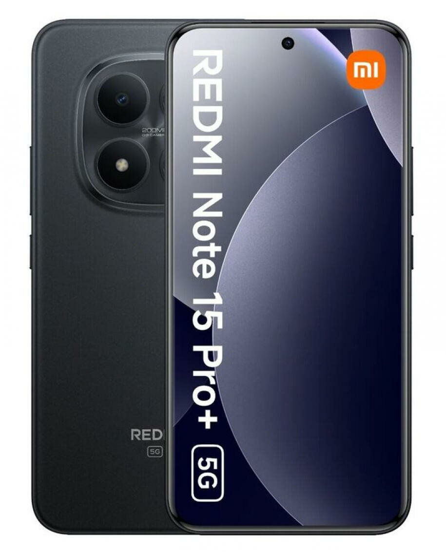 Смартфон Xiaomi Redmi Note 15 Pro Plus 5G, 8/256Gb, Midnight Black (Черный)
