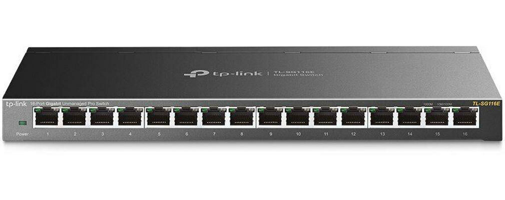Коммутатор управляемый TP-Link TL-SG116E