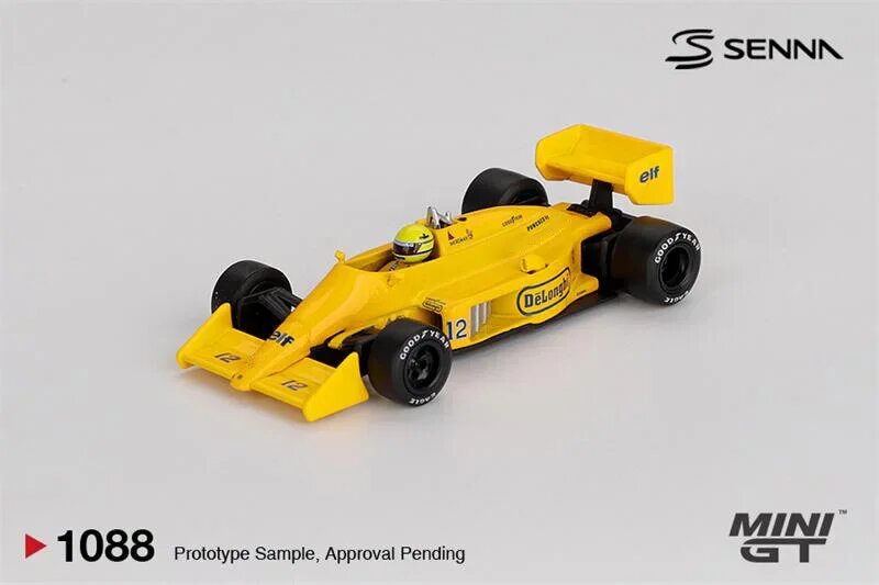 MINI GT 1:64 99T NO.12 Айртон Сенна, победитель Гран-при Монако 1987 года blister box