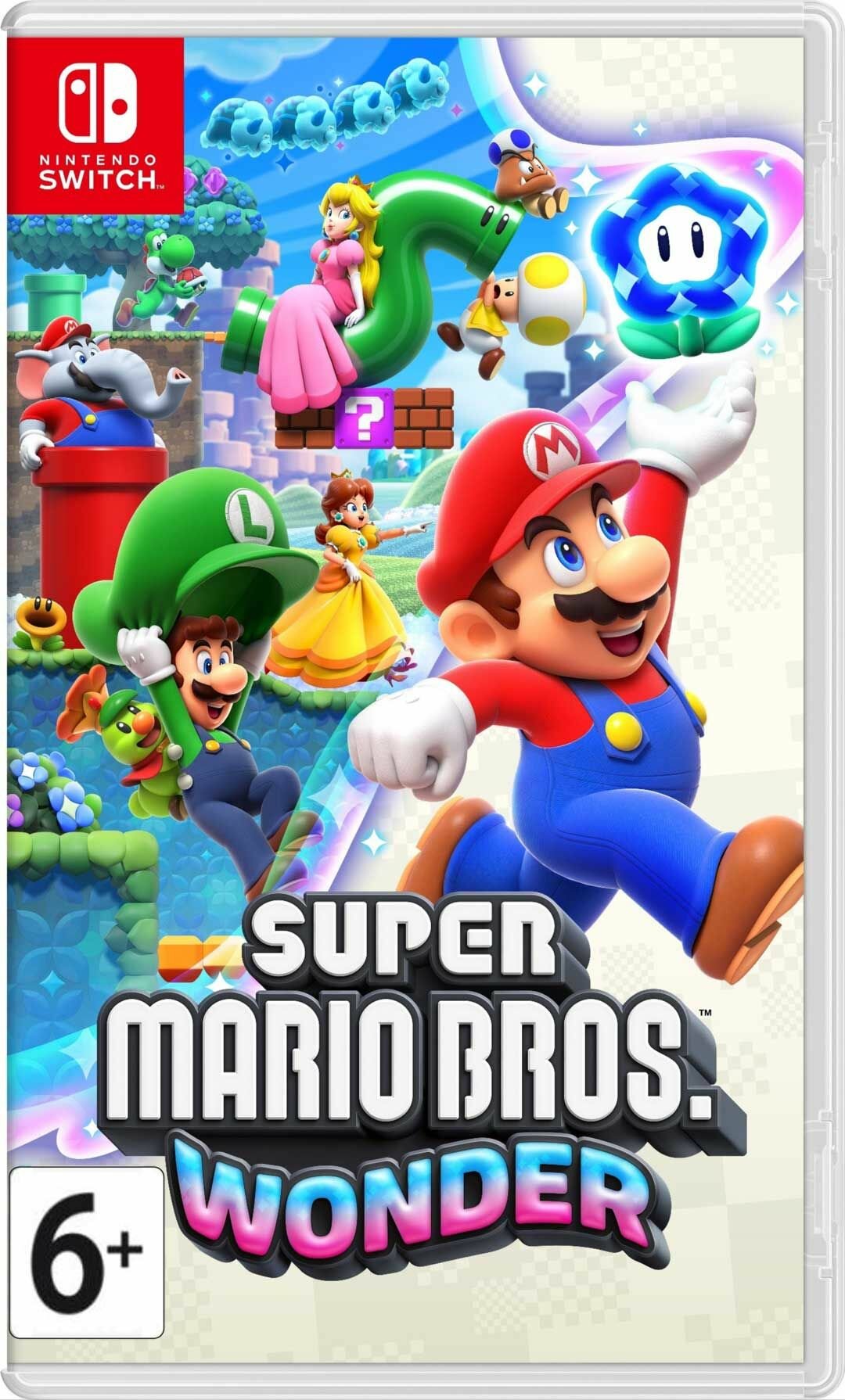 Видеоигра Super Mario Bros. Wonder (Switch)