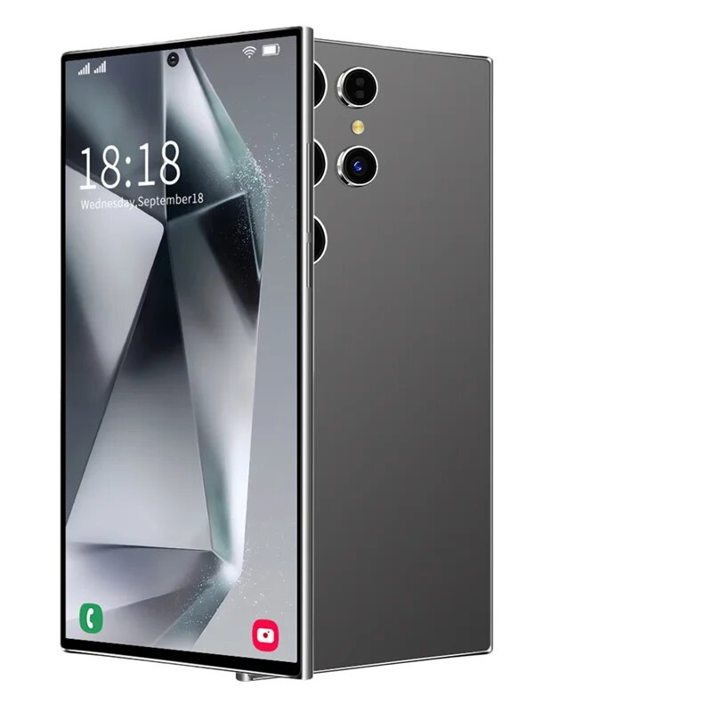 2026 S27 Ultra смартфон 22G 2T, Черный, Black
