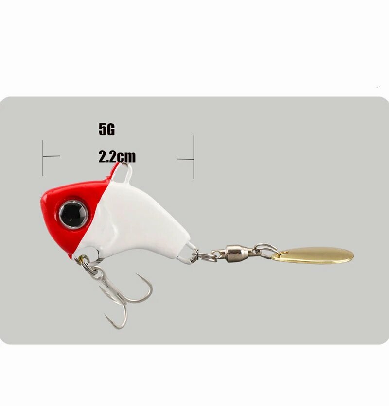 Приманка VIB Red 5g 2.2cm