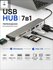 USB-концентратор 7-в-1