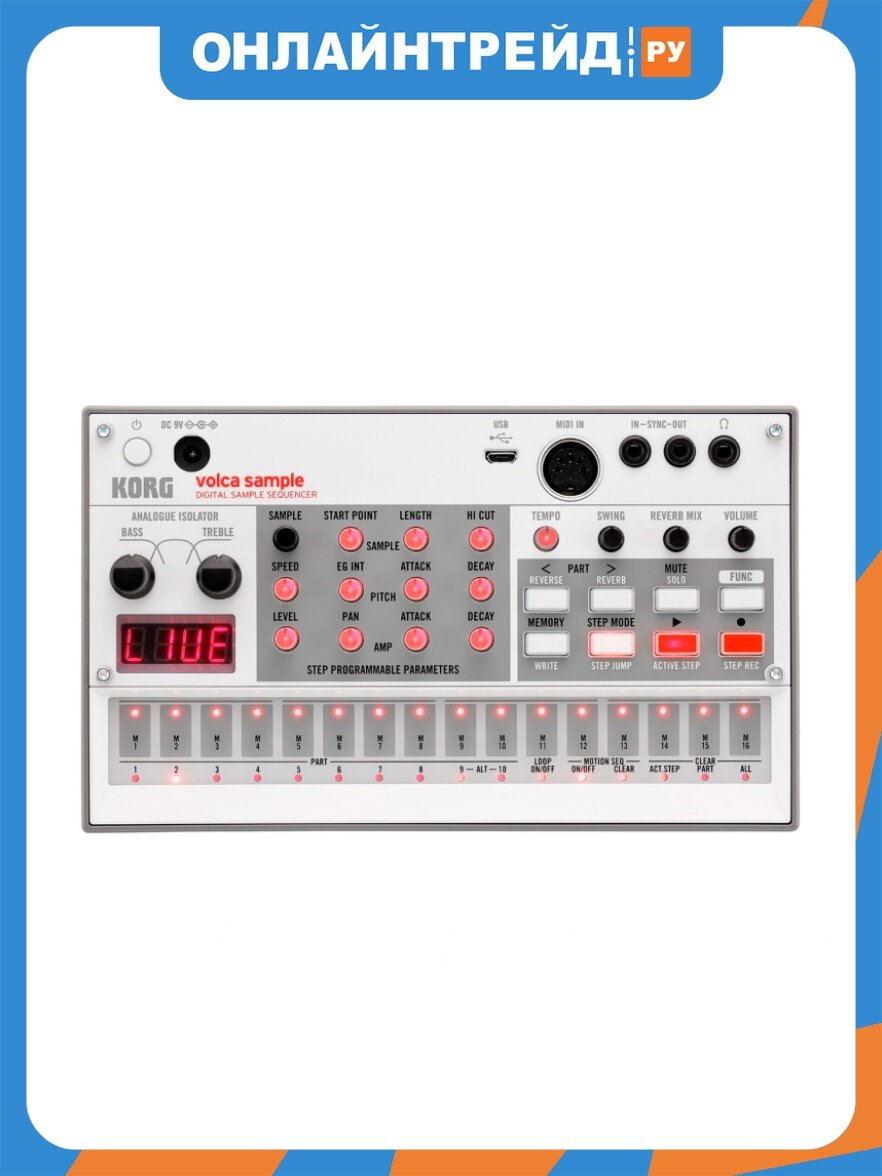 Грувбокс Korg Volca Sample 2