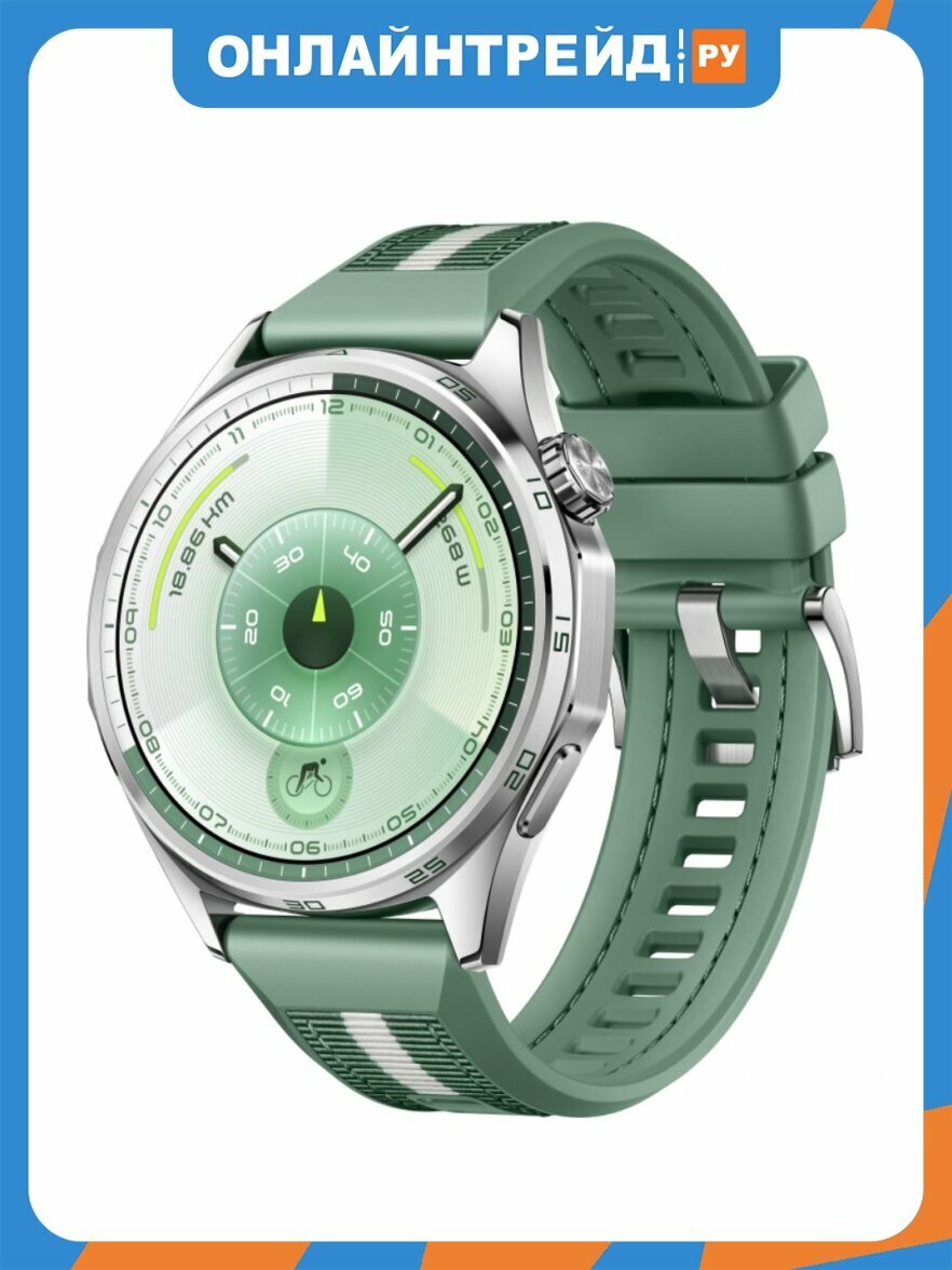 Смарт-часы Huawei Watch GT 6 46mm Зеленый