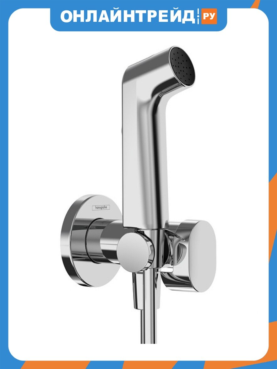 Гигиенический душ Hansgrohe S 1jet EcoSmart+, хром