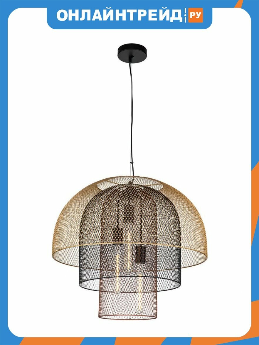 Подвесной светильник Indigo Interior Lighting Indigo Forza 10006/3P Black V000312