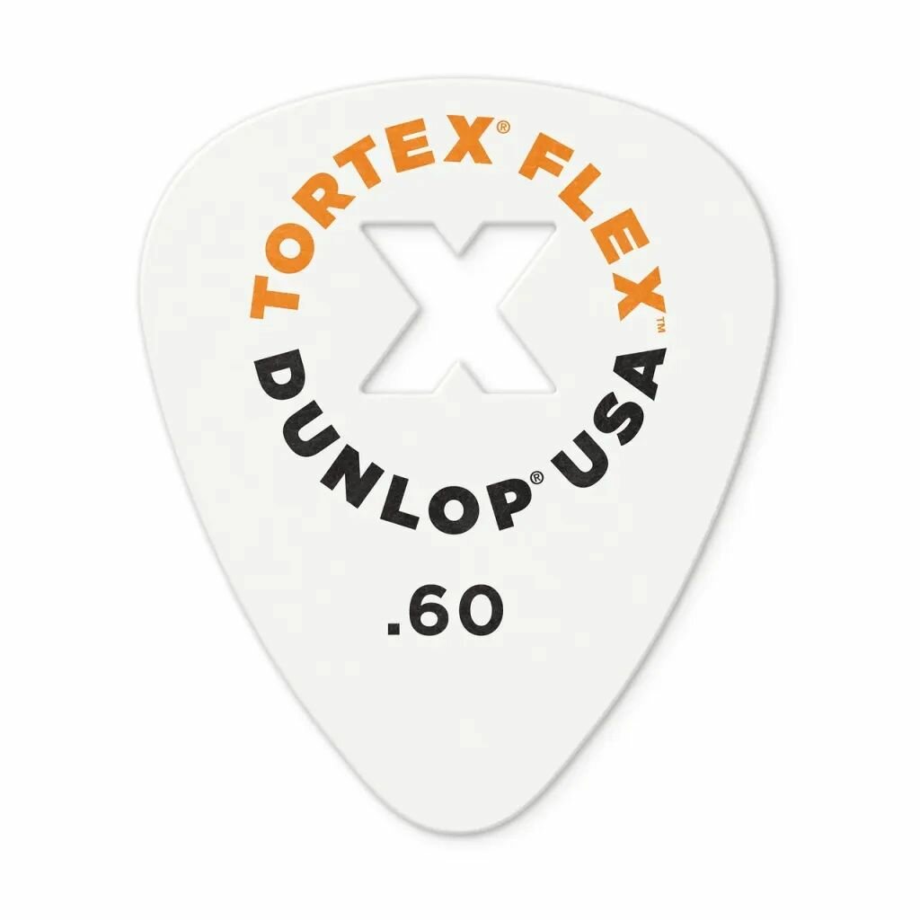 Медиатор Dunlop Tortex Flex X Standard 0.60 мм (набор, 12 шт.)