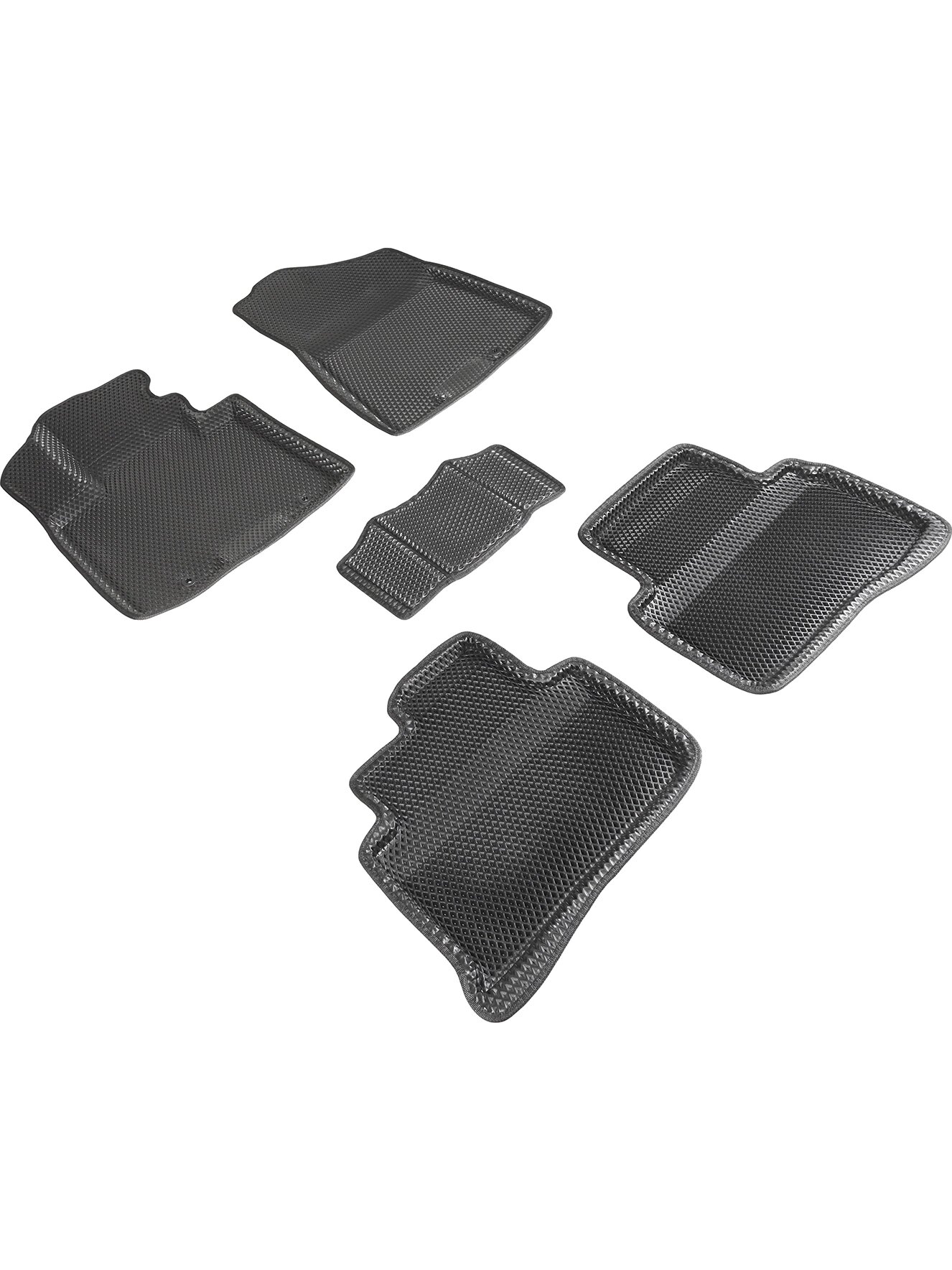 Коврики EVA 3D ромб для Hyundai Tucson III 2015-2018 Seintex 95184