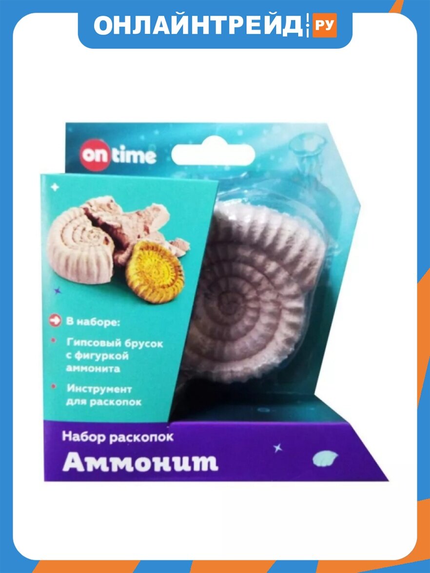 Набор для раскопок ON Time 45195 Аммонит