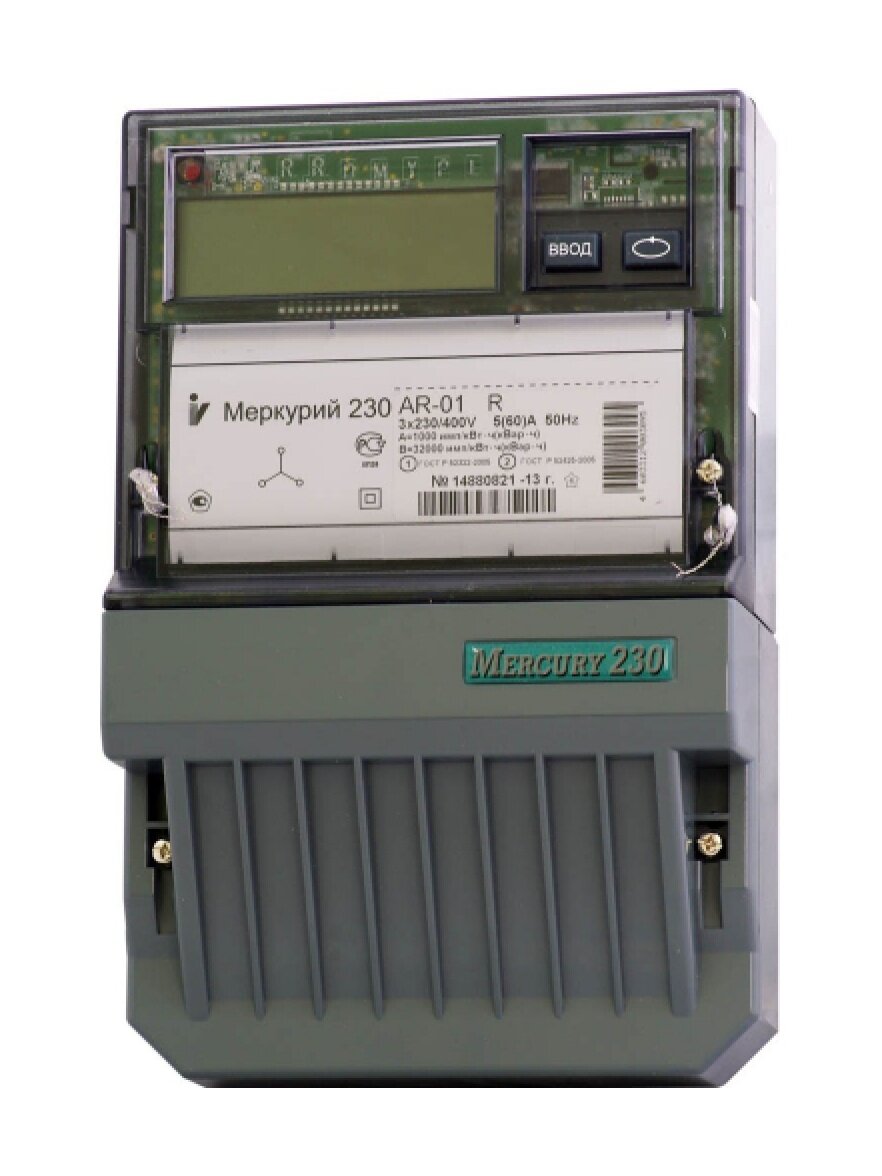 Электросчетчик Инкотекс Меркурий 230 AR-01 R 3*230/400В
