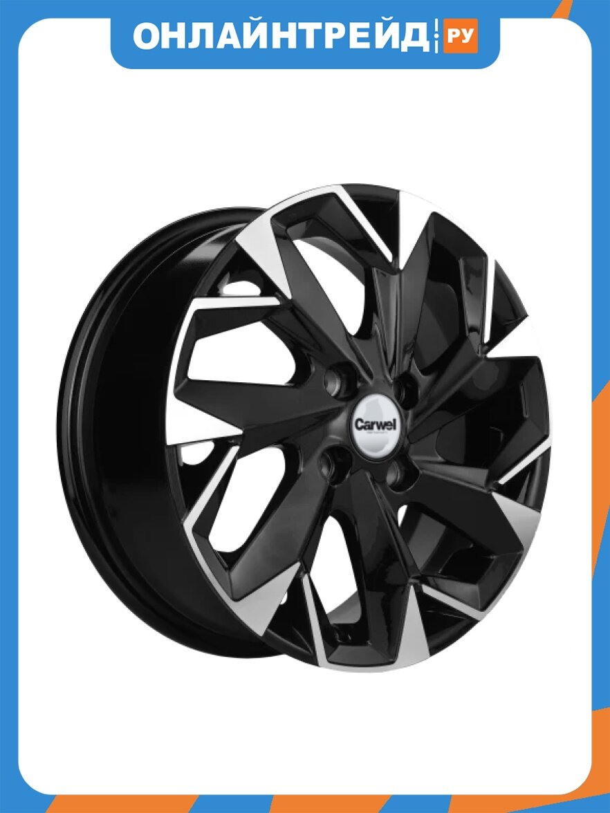 Диск Carwel Вага 1402 5.5x14/4x98 D58.5 ET35 BL