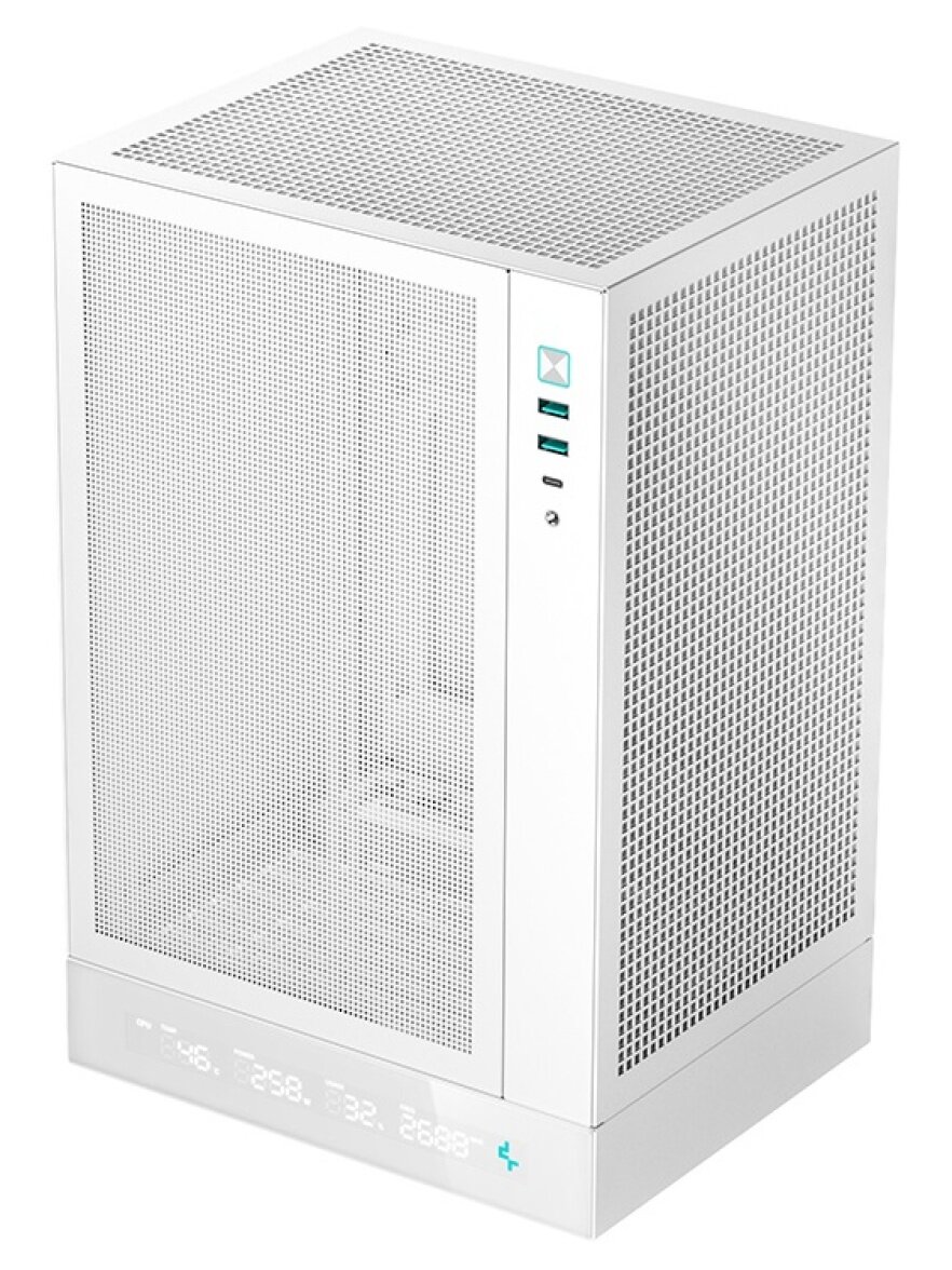 Корпус Deepcool CH170 DIGITAL белый — фото 1