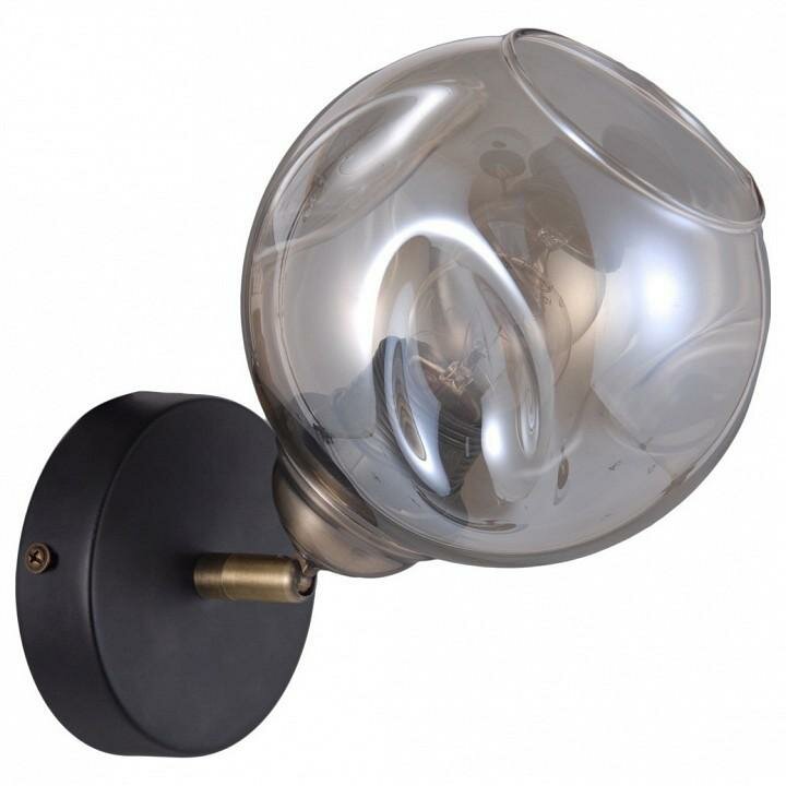 Спот Omnilux Tuenno OML-93501-01 цвет плафона подвески Хром, цвет арматуры Золото, Черный
