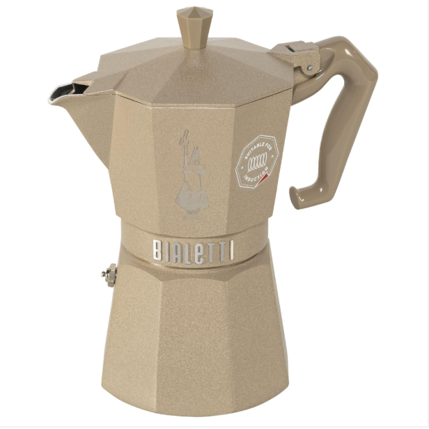Гейзерная кофеварка Bialetti MOKA EXCLUSIVE IND 6 9078
