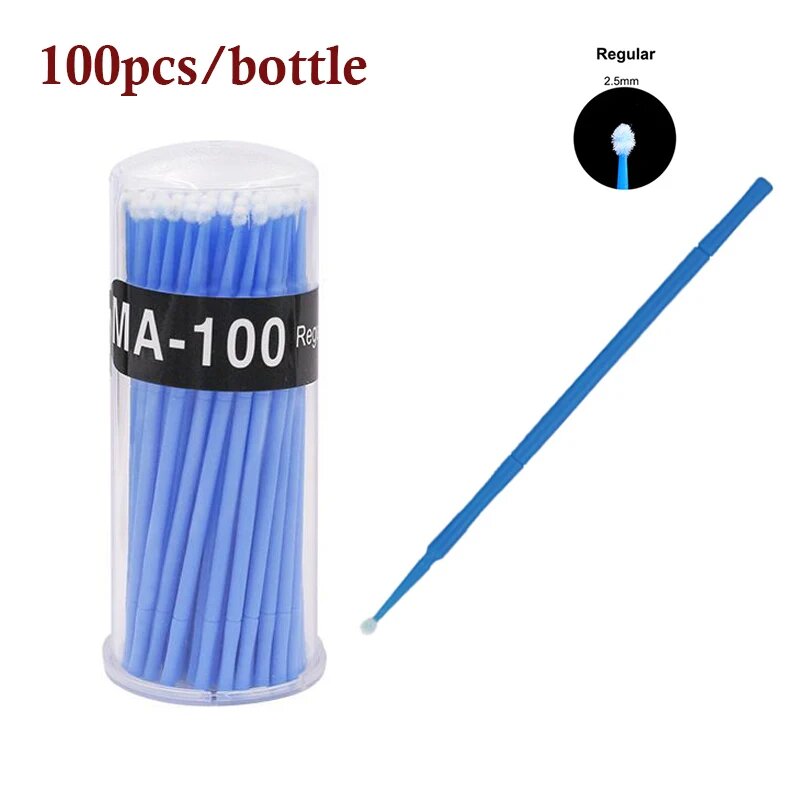 Одноразовые микрокисти для стоматологии Bonito-Dent L (Blue)2.5mm