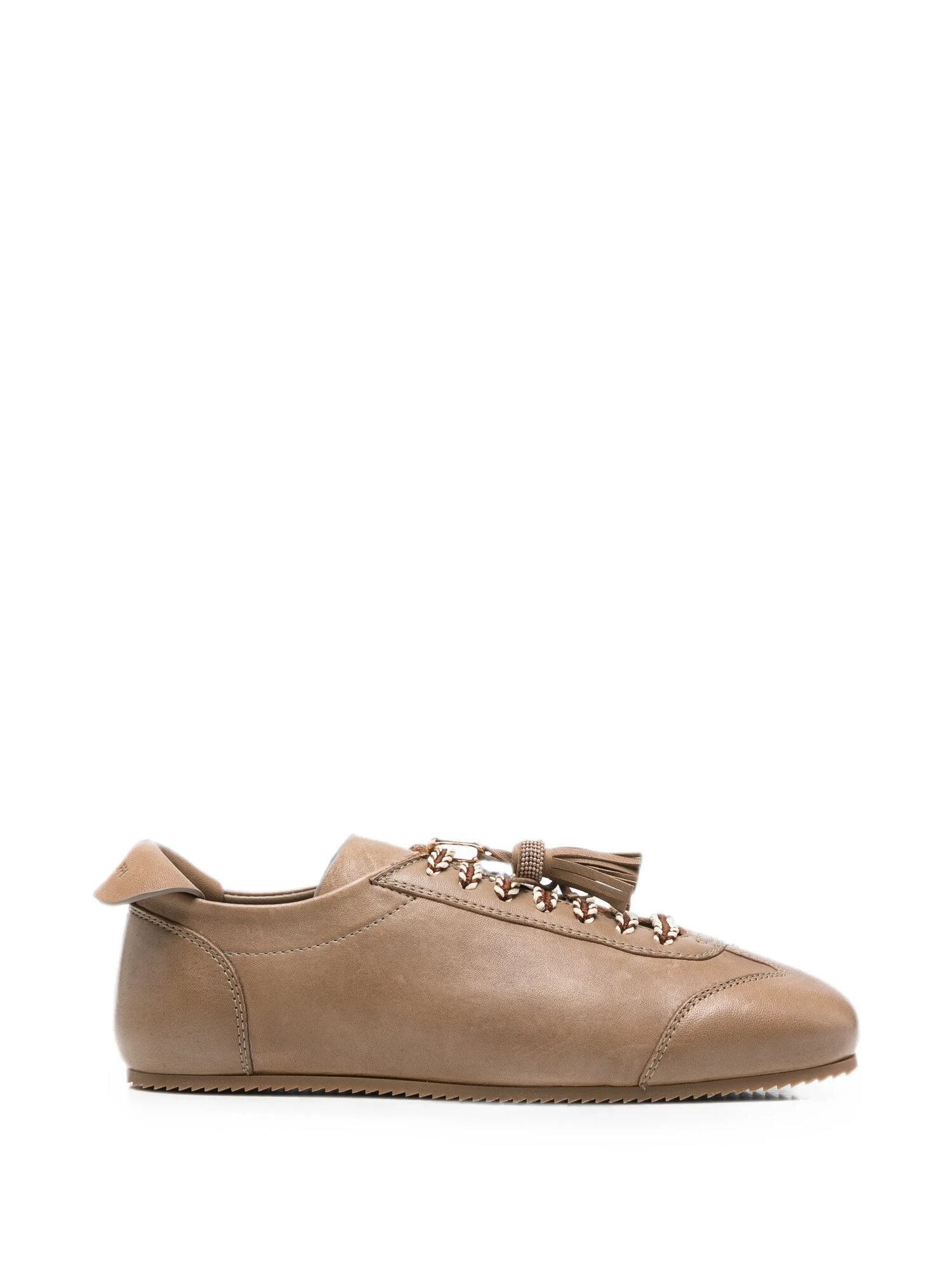 Кроссовки Tassel-detail lace-up sneakers