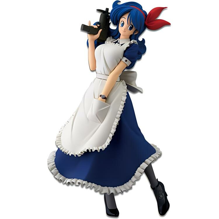 Фигурка унисекс BANPRESTO Dragon Ball Glitter And Glamours Lunchi II Version A, белая и синяя
