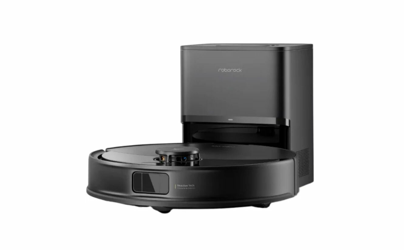 Робот-пылесос Roborock Robotic Vacuum Cleaner+Auto-Empty Dock Q8 Max Pro+ RU Black (Q8MPP52-02)
