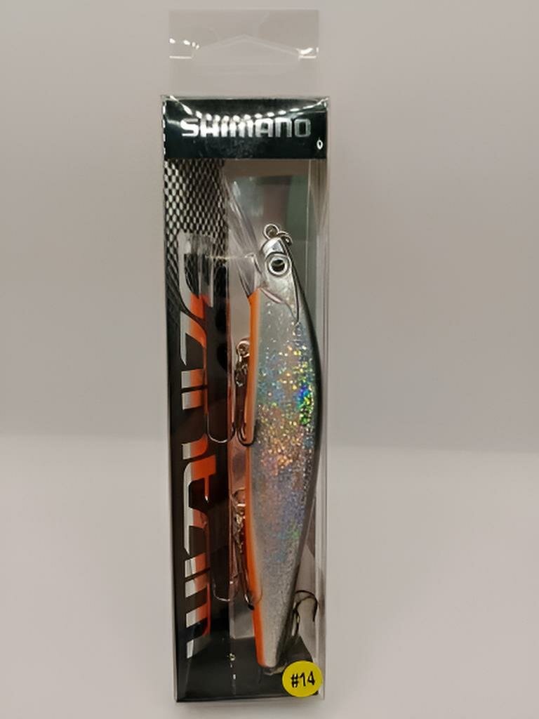 Воблер SHIMANO BANTAM 115 мм 14 г плавающий для щуки судака глубина 1,5-3 м