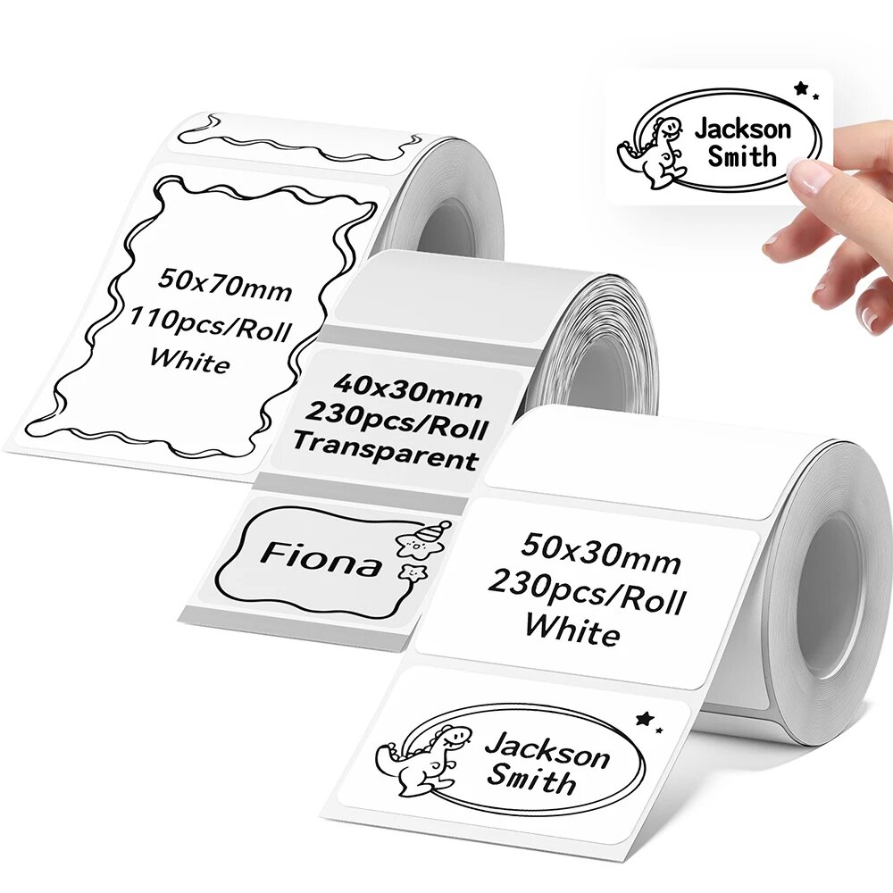 Термоэтикетки Niimbot MIX 3Rolls-A
