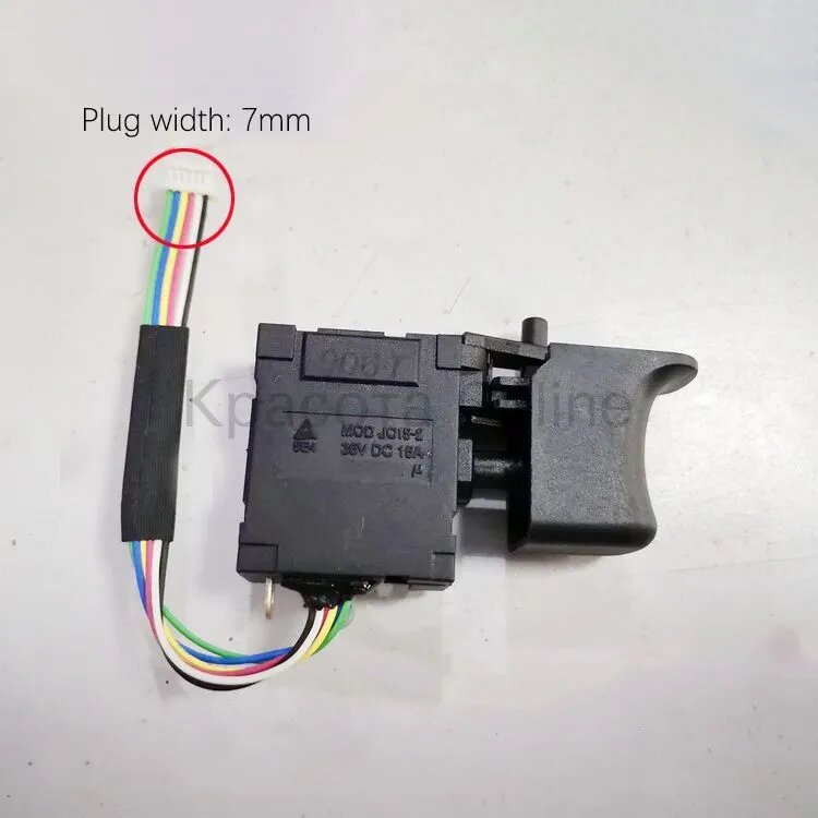 JC15-2 Переключатель электрического ключа 36V DC 15A Бесколлекторный переключатель