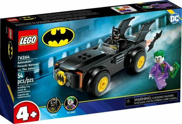 Lego 76264 Super Heroes Преследование на Бэтмобиле: Бэтмен против Джокера