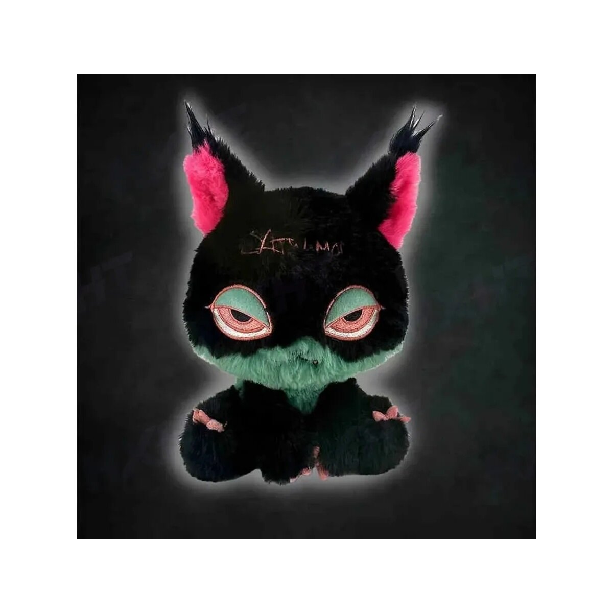 Мягкая игрушка "Смерть/Красный Демон", ткань, стиль Dark Gothic