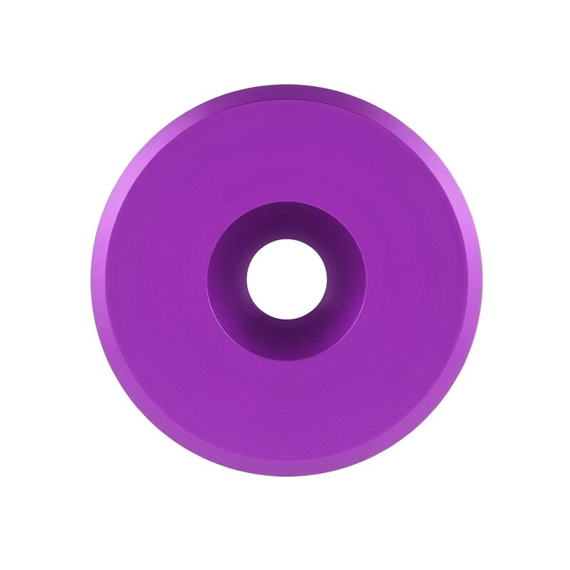 Крышка руля MUQZI алюминиевая, для MTB и шоссейных велосипедов Фиолетовый, Purple Model C