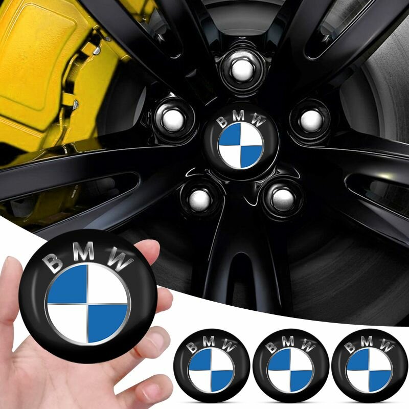 4 шт БМВ (BMW) автомобильных колпачков для ступиц диаметром 56 мм