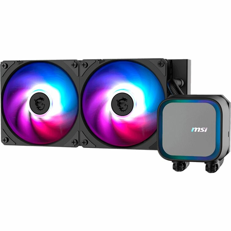 Система водяного охлаждения для ПК MSI MAG CORELIQUID A13 240 120 мм A-RGB