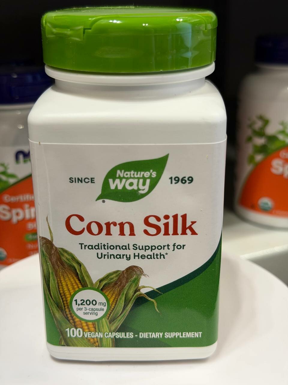 Nature's Way Corn Silk - Кукурузные рыльца Для почек 100 капсул