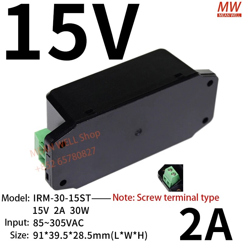 MEAN WELL 30W Импульсный источник питания IRM-30