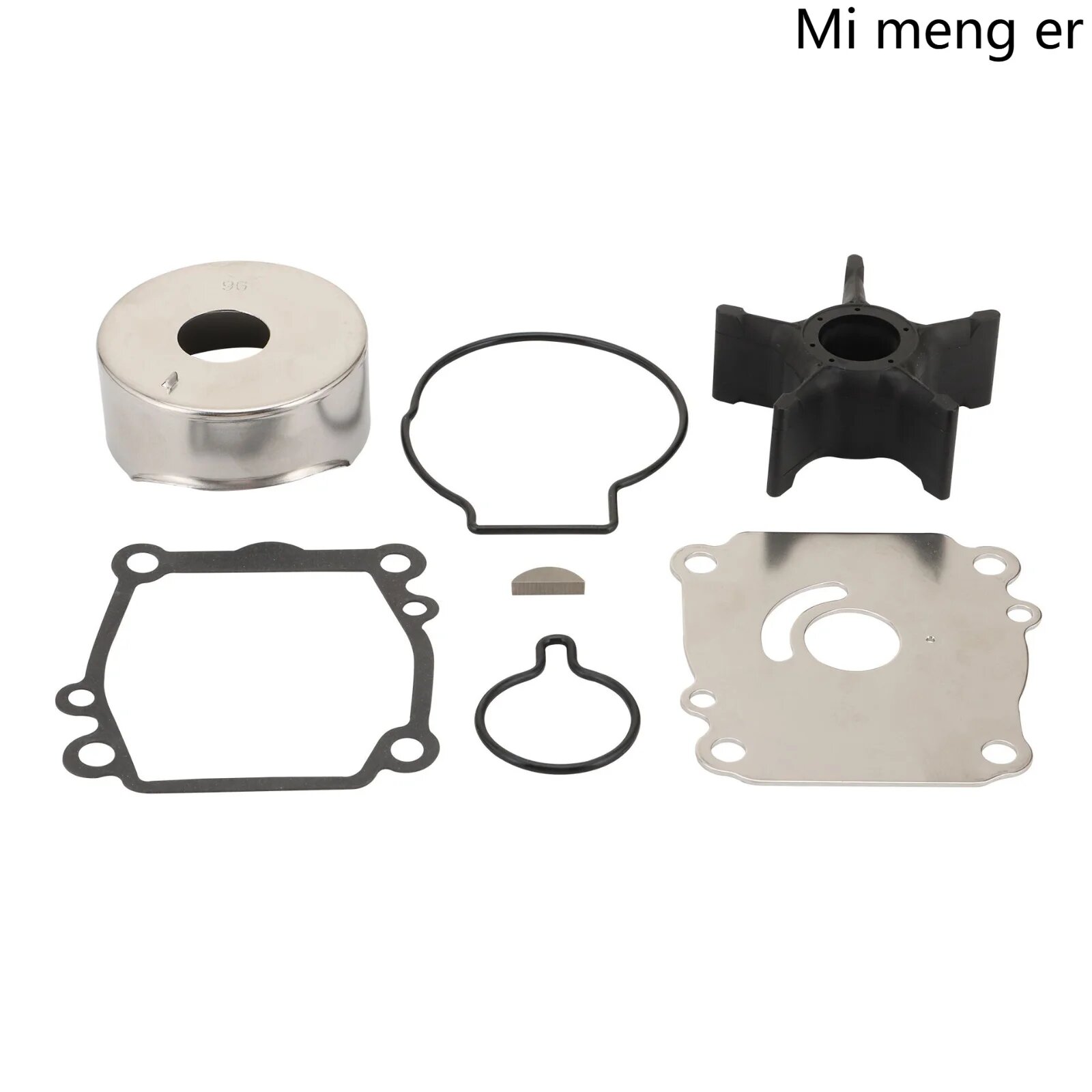 Ремкомплект водяной помпы для Suzuki DF90 DF100 DF115 DF140 2006-2009, 17400-92J00, прокладки, крыльчатка, уплотнения