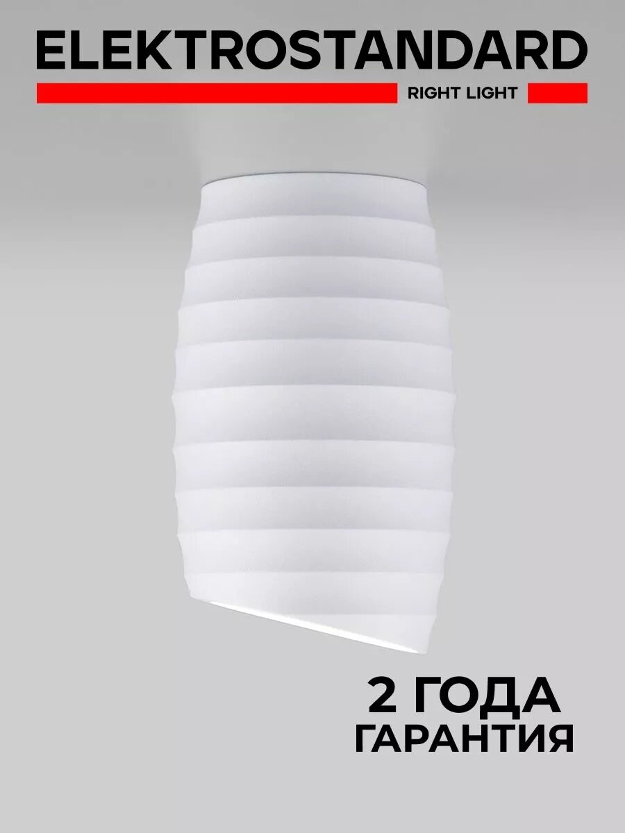 Спот / Накладной потолочный светильник Elektrostandard DLN105, GU10, цвет белый