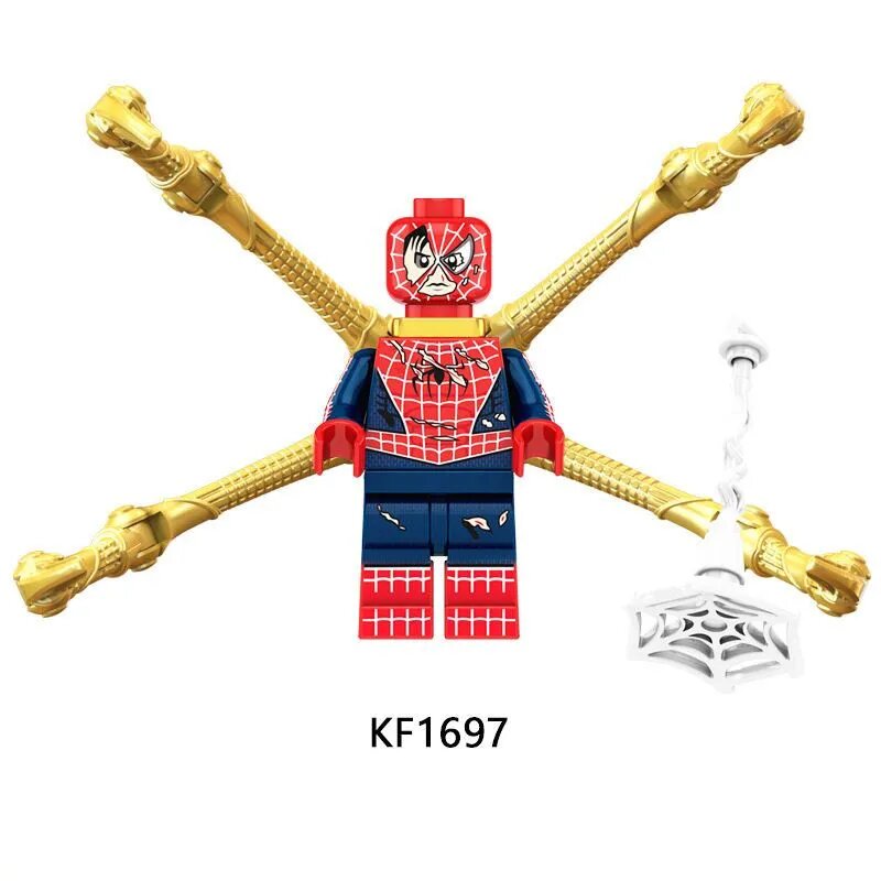 Набор минифигурок Фигурки Человек Паук / Веном, Крик / Spider Man совместимы с конструкторами Lего