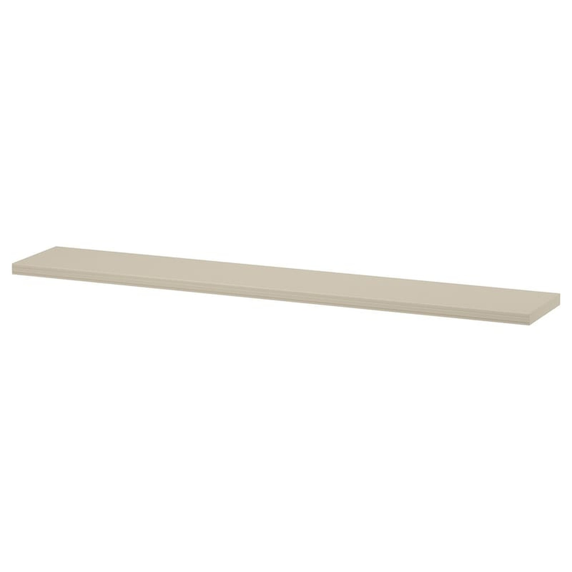 Настенная полка IKEA "BERGSHULT", 120x20 см, цвет серо-бежевый